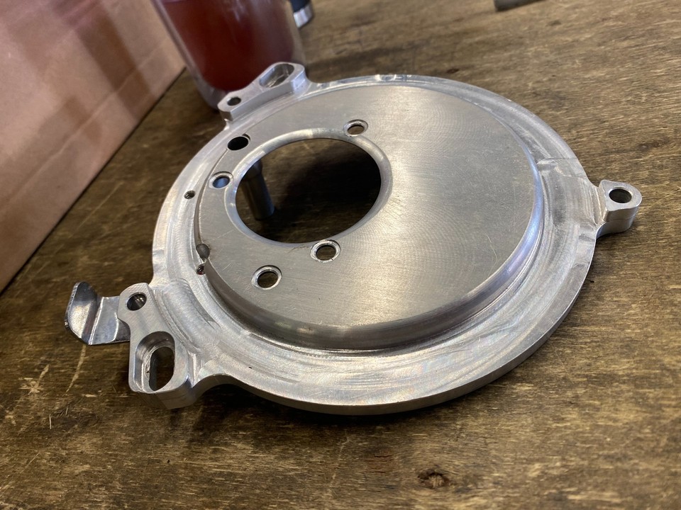 Air Cleaner Backing Plate American Ironhorse S&S Carb OEM choppper ...