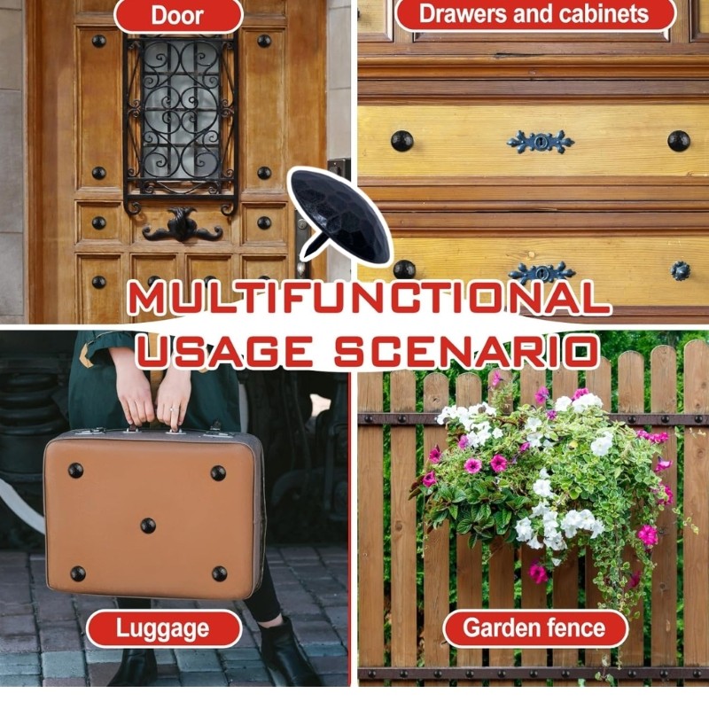 10Pcs Decorative Nails Antique Clavos Fasteners For Door Decoration ...