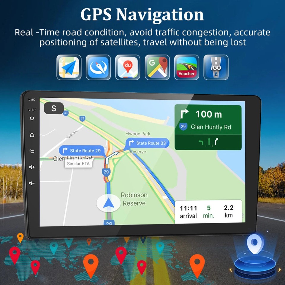 4+64G 10.1" para 2012 2013-2015 Scion iQ Android Radio estéreo Carplay ...