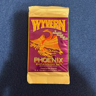 Wyvern Phoenix Expansion Set Booster Pack 1995 Sealed Fantasy TCG ...