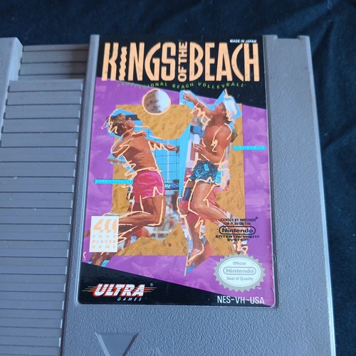 Kings of the Beach and Double Dribble Lot Bundle Nintendo NES. Untested ...