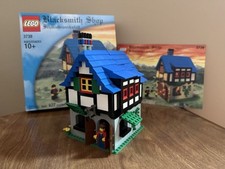 LEGO 3739 Blacksmith Shop Instructions and Parts List