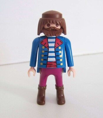 PLAYMOBIL (A4295) PIRATES - Pirate Gros Ventre Lagune 3938 Bateau 4424 ...