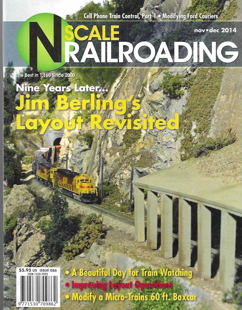 N Scale Railroading Nov 2014 GN Great Northern Steam SP Southern ...