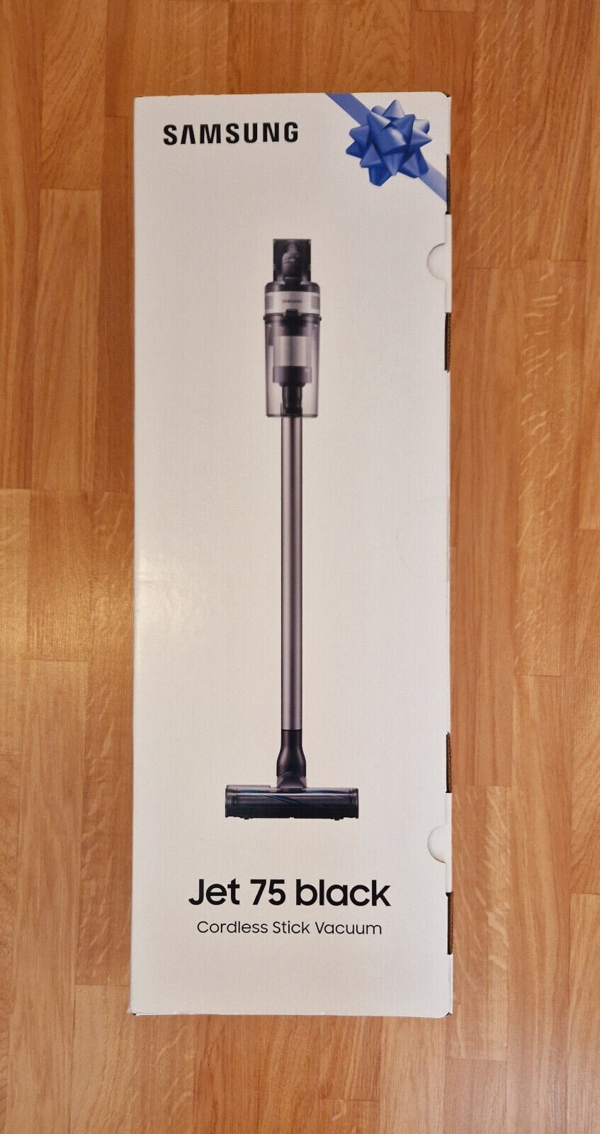 Samsung Jet 75 Cordless Stick Vacuum - Black/Steel Grey (VS20B7551BF/EU ...