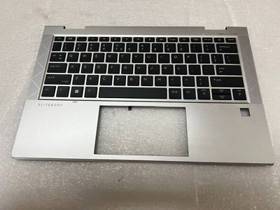 New original HP Elitebook x360 830 G7 G8 US Palmrest Keyboard M46071 ...