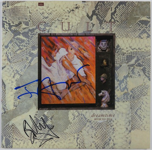 Cult JSA Signed Autograph Album Vinyl Record Ian Astbury Billy Duffy | eBay