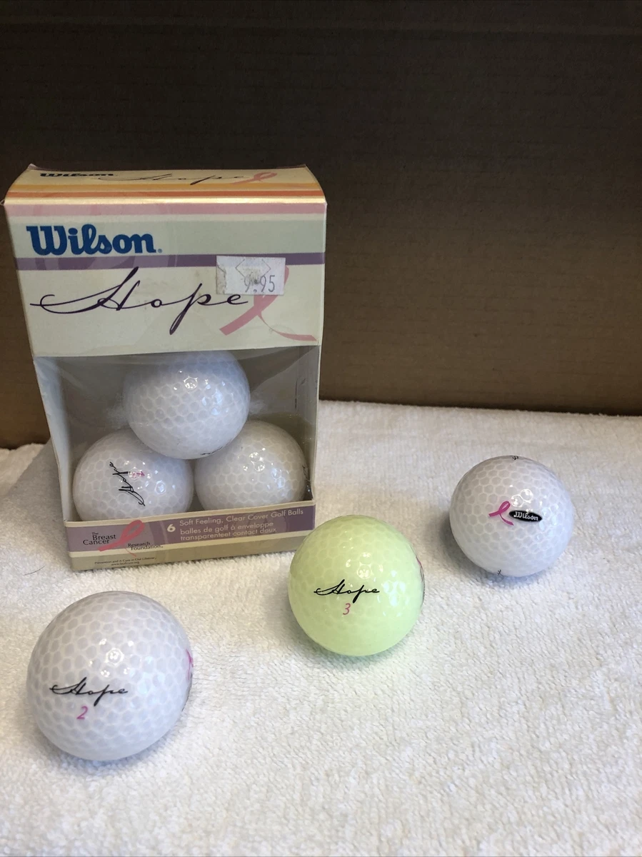 Wilson Hope Golf Balls White