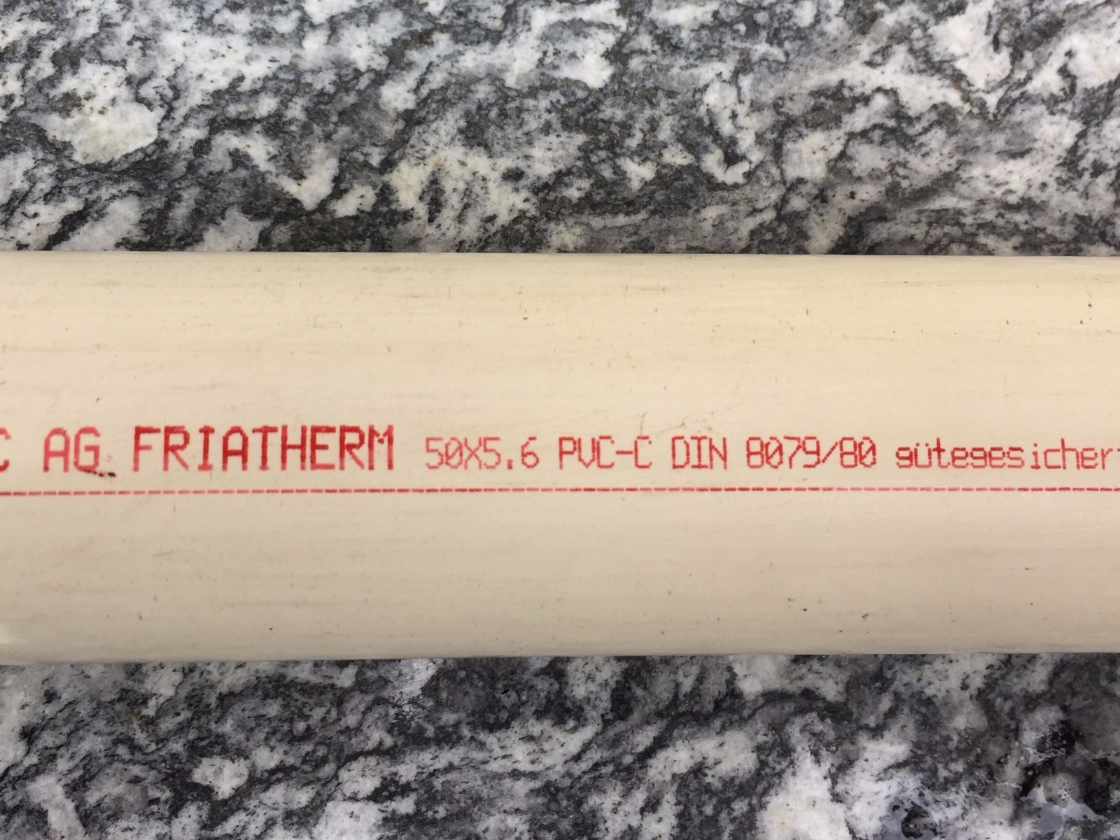 Friatherm Friatec Rohr starr LÄNGE:1000mm=1,0m verschiedene Größen 16 ...