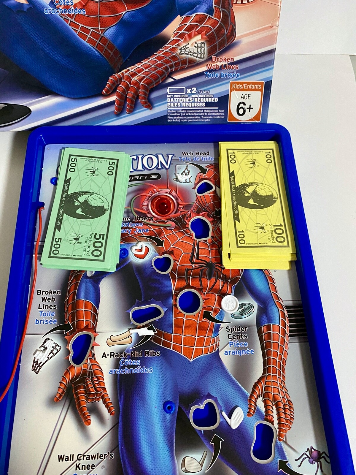 Operation - Spider-Man 3 - Board Game - Milton Bradley | eBay