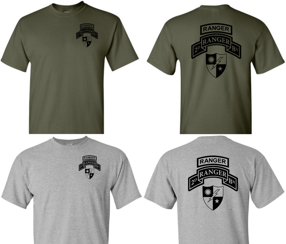 US Army Ranger DUI Shirt, ARMY Ranger Performance shirt, 75th Ranger ...