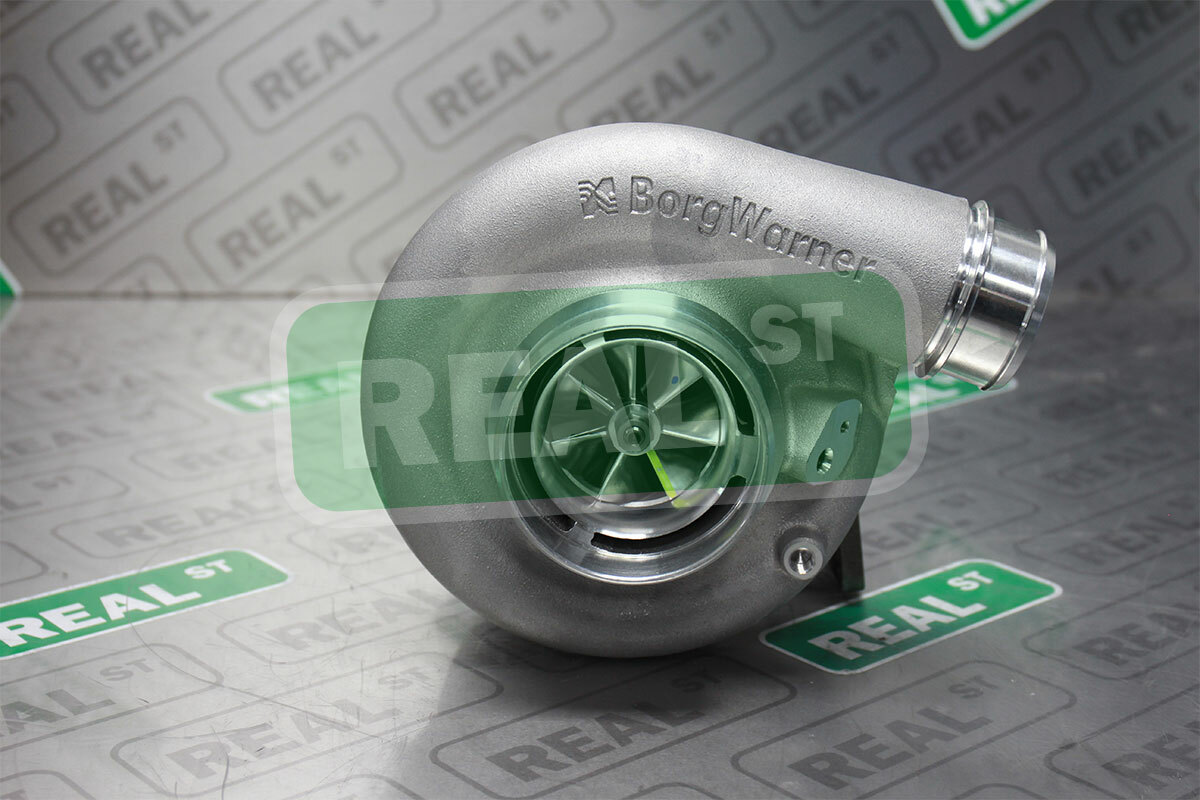 Borg Warner Airwerks Turbo S366 S300SX-E 9180 66.11mm T4 1.00 AR Twin ...