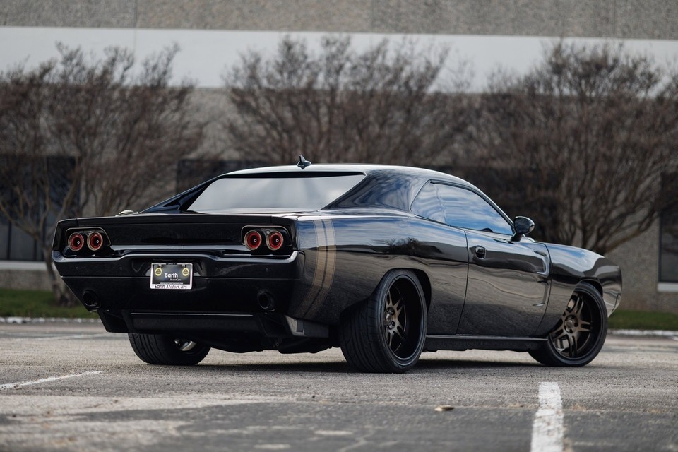 1968 Dodge Charger EXOMOD C68 Carbon Hellcat Redeye EXOMOD GOLDFINGER ...
