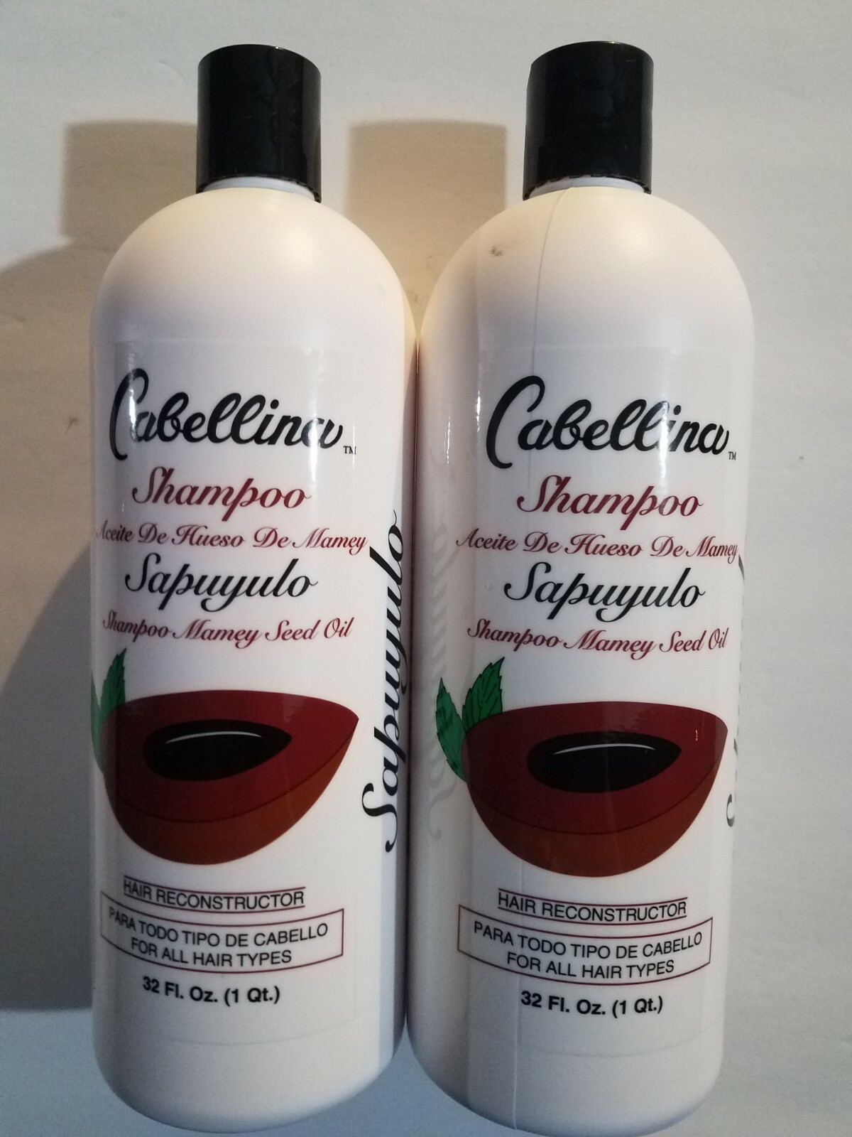 4pk Cabellina Shampoo & Conditioner Sapuyulo Mamey Hair Reconstructor ...