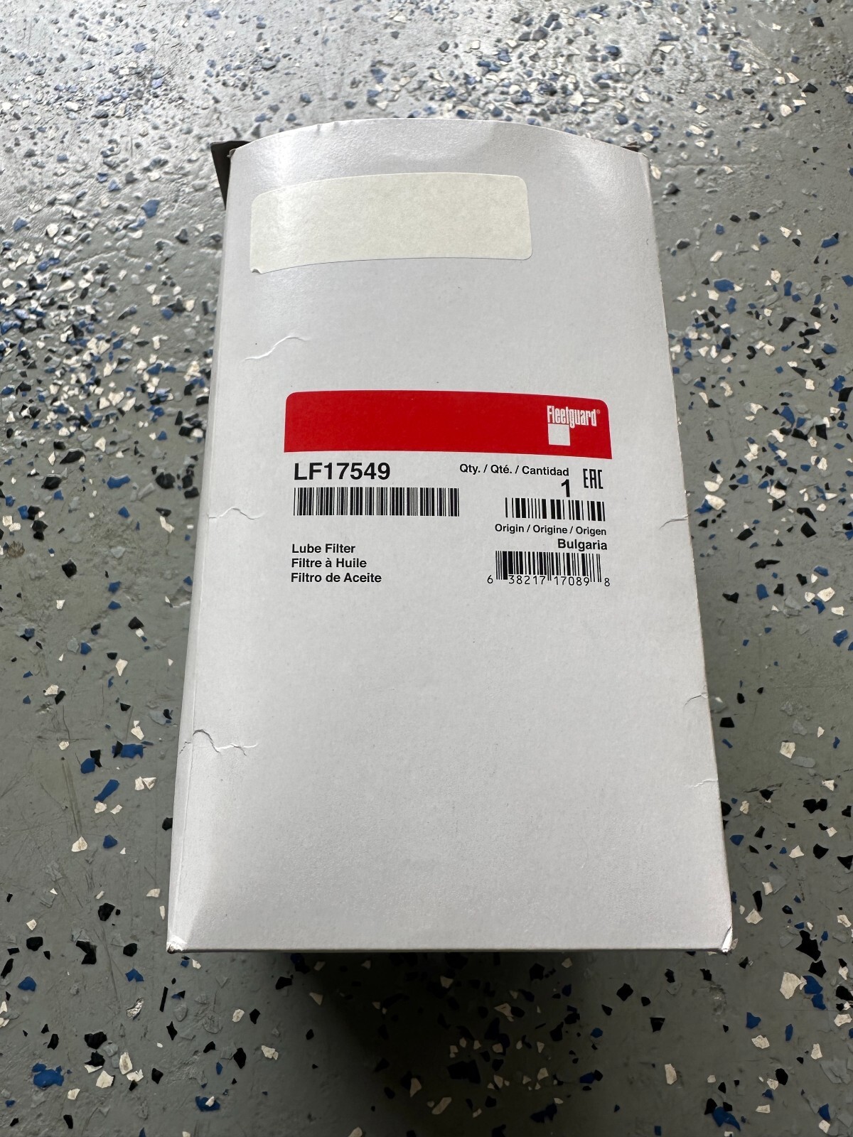 FLEETGUARD LF17549 - Cross reference oil filters