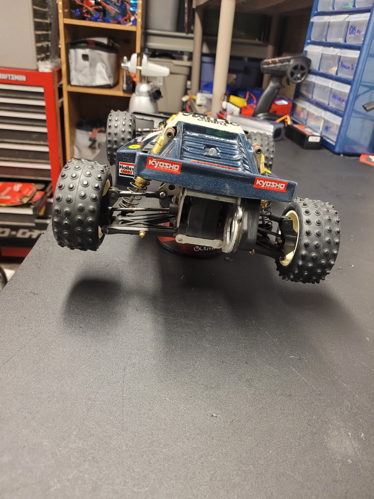 Vintage Kyosho Turbo Optima 1/10 4wd Buggy Original RC Car Survivor ...