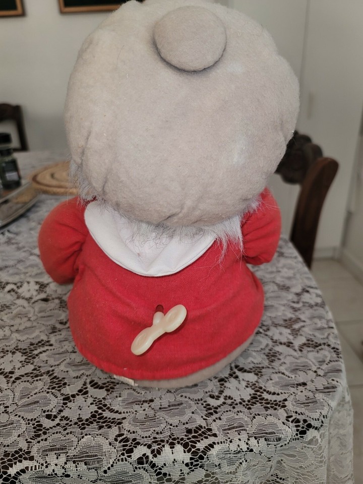 Vintage Wind Up Doll Violin Player Musical Motion Plush | eBay