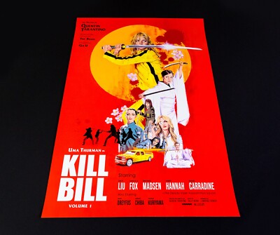 Kill Bill Art Print Poster by Paul Mann #25/80 - MONDO BNG James Bond ...