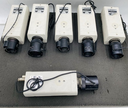 LOT OF 6 Diebold CCD Camera AC24V 49-008036-000A 25mm APC TV Lens | eBay