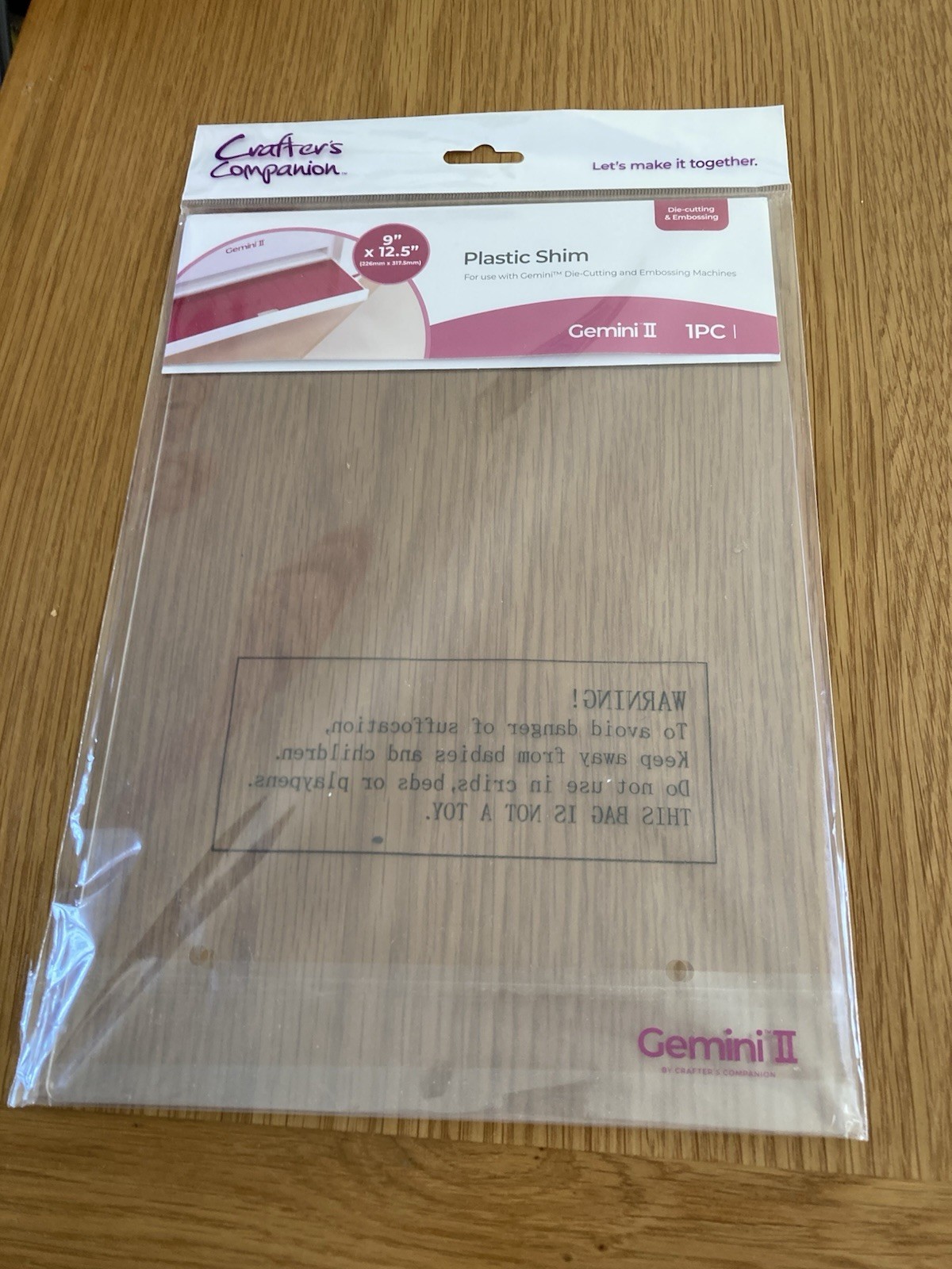 Gemini Mini Die Cutting Machine Plastic Shim | eBay UK