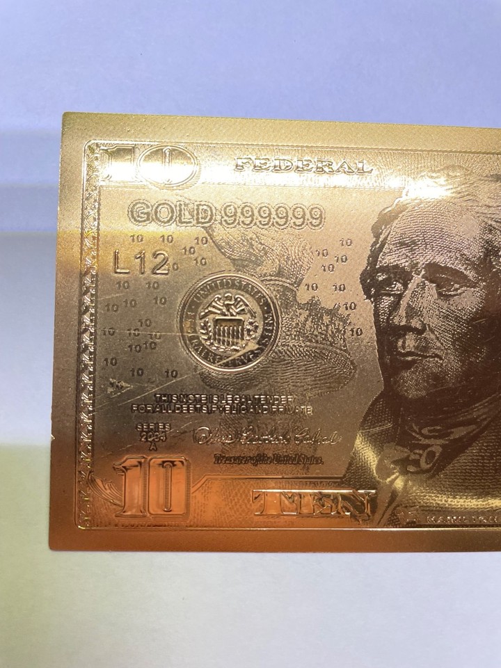 "24K GOLD BANK NOTE" 999999 FINE GOLD, RISING SUN PRECIOUS METALS | eBay