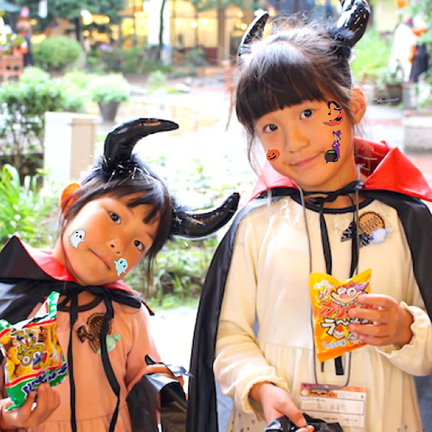 Halloween Tattoo Sticker Cosplay Makeup 30 Sheet set waterproof from ...