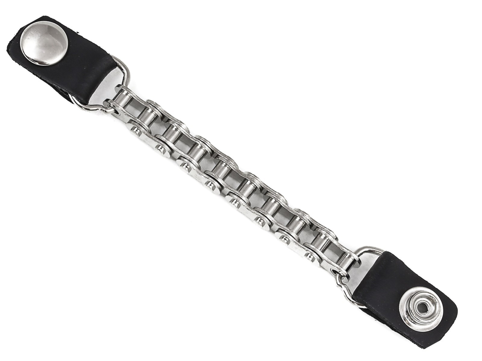 Vest Extender 4" Bike Chain Bikers Leather Vest Jacket Extension | eBay