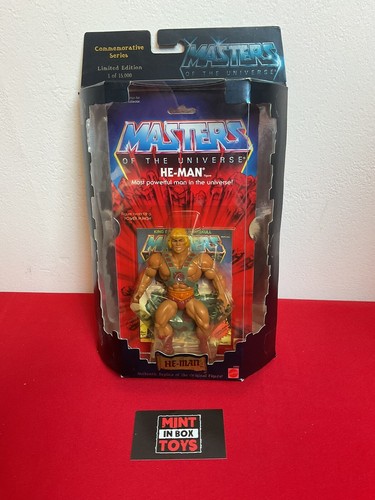 HE-MAN Masters of the Universe Commemorative Series Limited Edition ...