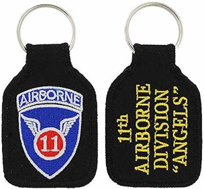 US ARMY 11TH ELEVENTH AIRBORNE DIVISION ABD ABN DIV ANGELS KEY CHAIN ...