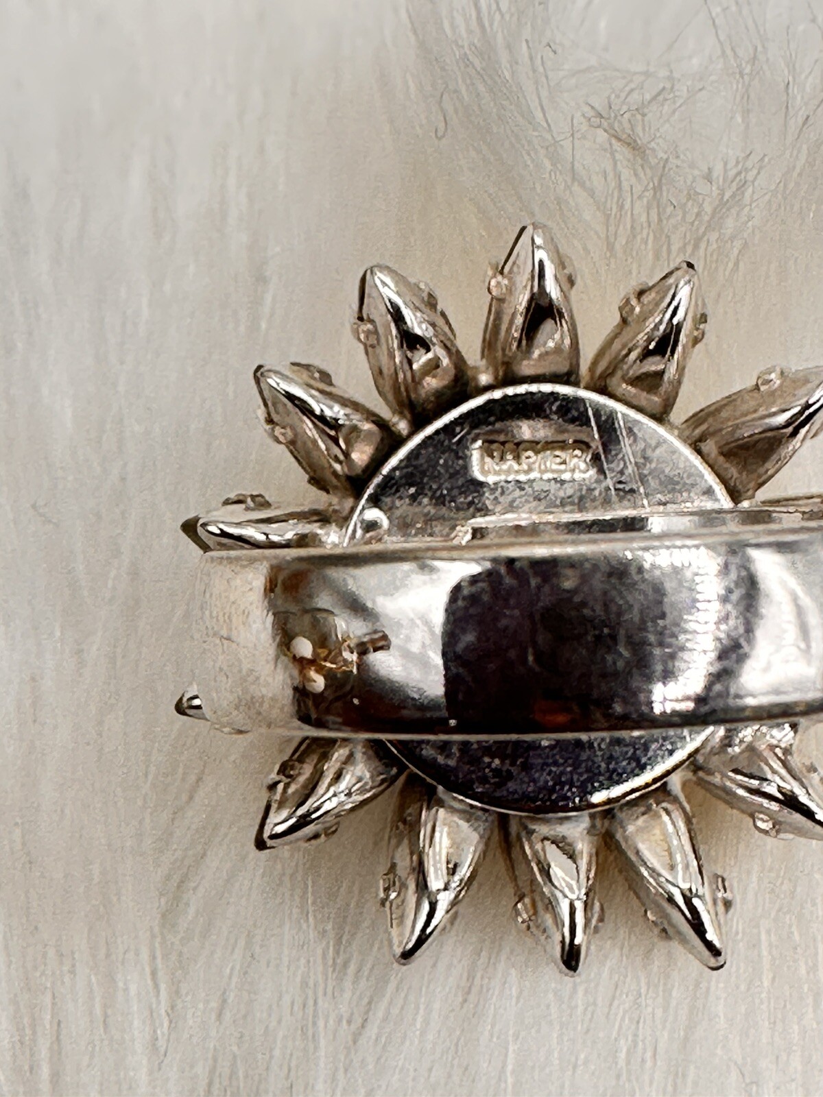 1960’s Vintage Napier Adjustable Layered Navette Rhin… - Gem