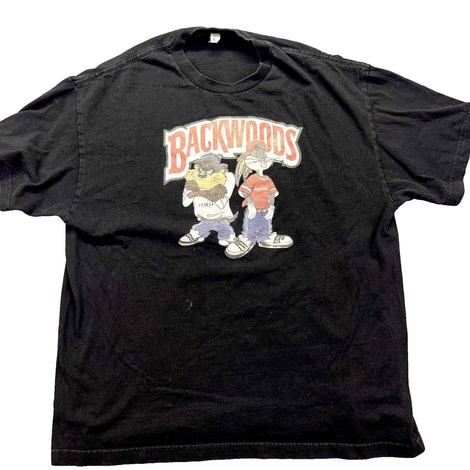 Backwoods Cigars Bugs Bunny Taz Vintage T Shirt Mens … - Gem