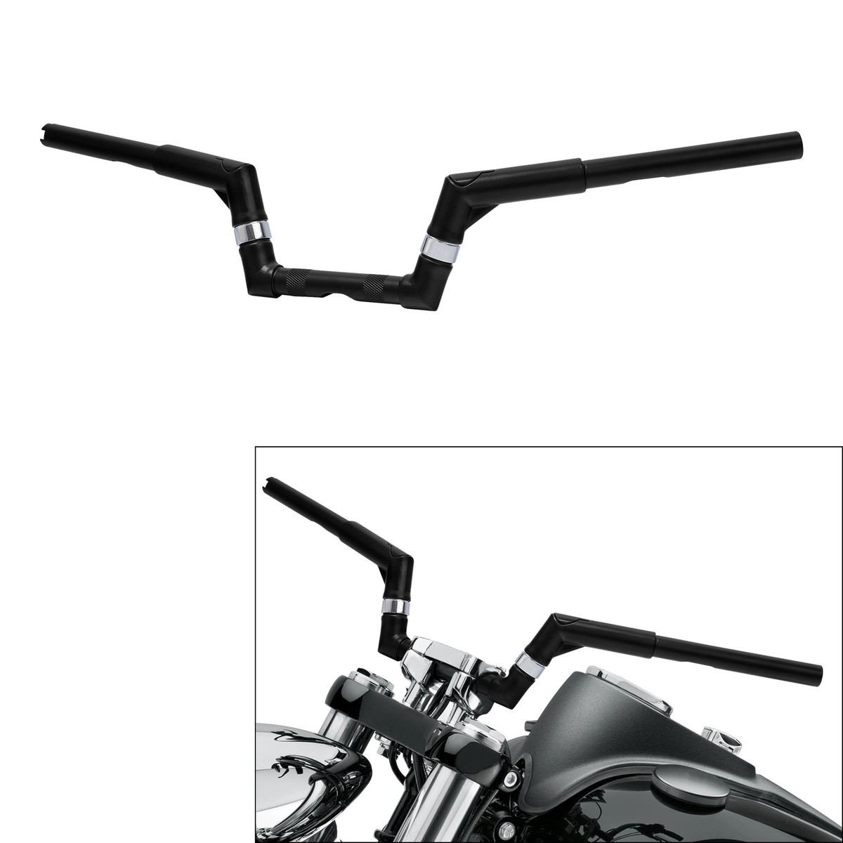 Frisco Handlebars Road King Amazon.com: Green L Motorcycle 10" Rise