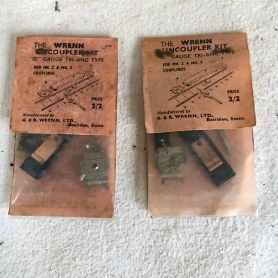 Vintage 2X Wrenn OO Gauge Uncoupler Kits For Model Railway Track | eBay UK