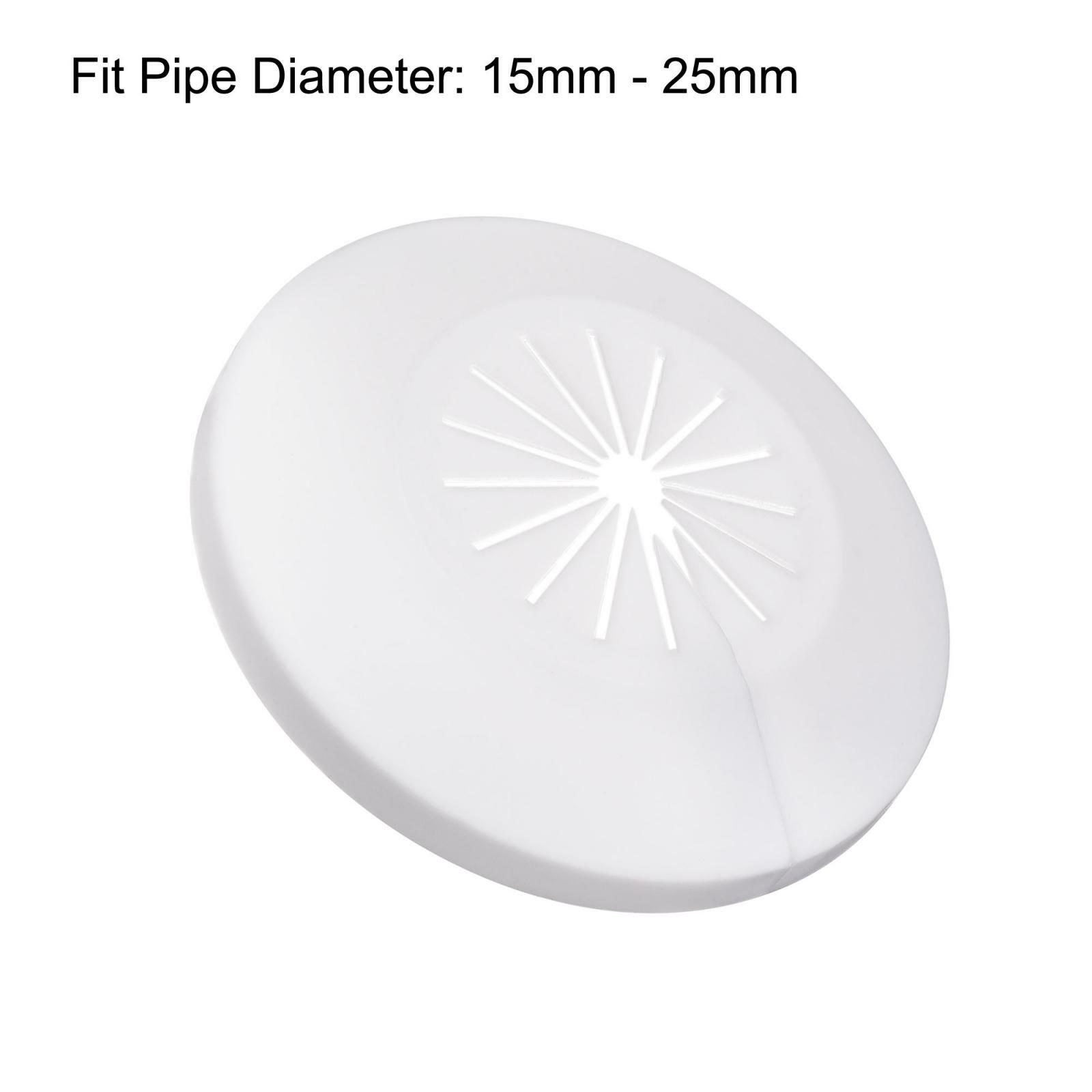 Pipe Cover Decoration, 15mm-25mm PP Water Pipe Drain Line Escutcheon ...