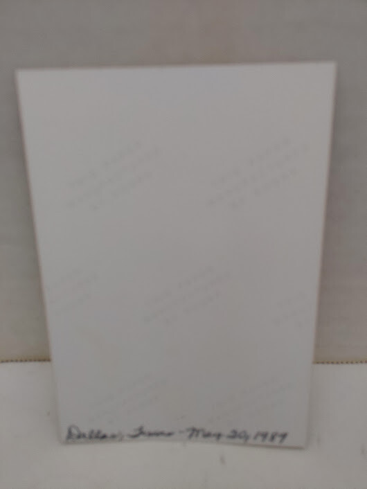 Chris Adams (Gentleman) Autographed Photo #6 WCCW WWE USWA GWF WCW 80's ...