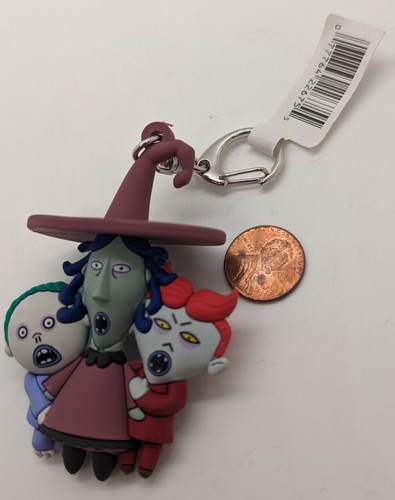 .Disney.Nightmare Before Christmas.LOCK,SHOCK,BARREL Key Ring.Halloween ...