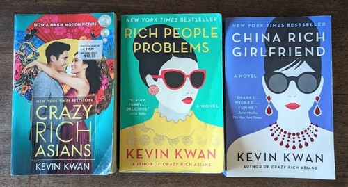 Kevin Kwan Lot - Crazy Rich Asians, China Rich Girlfriend, Rich People ...