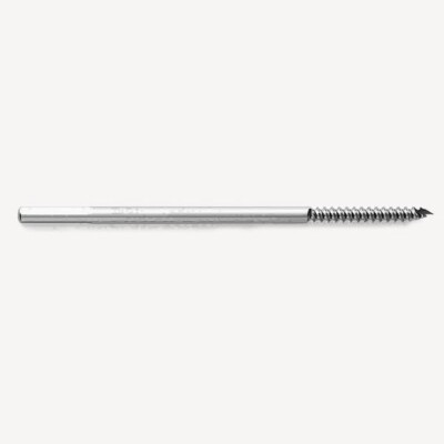 FRONT THREADED SCHANZ PIN 4.0MM X 110MM ORTHOPEDIC INSTRUMENT S.S.PACK ...