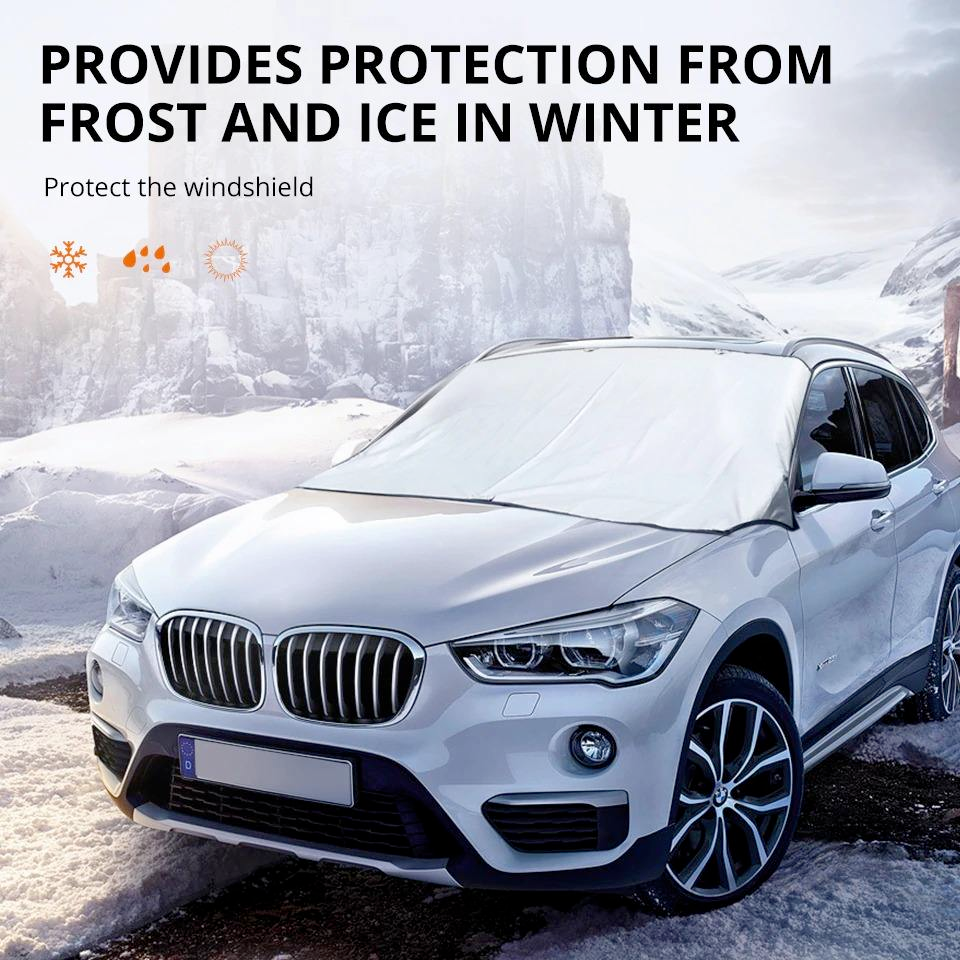 Windscreen Cover Car Window Screen Frost Ice Snow UV Dust Windshield ...