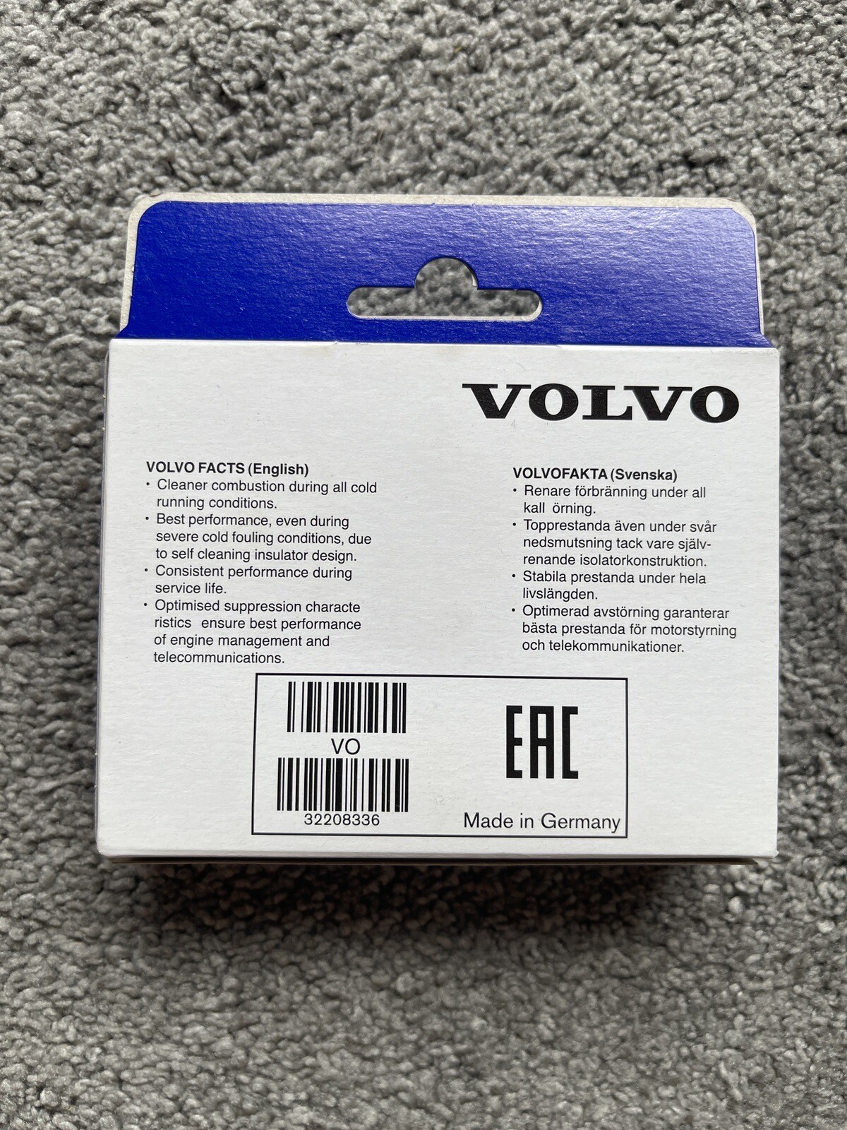 for Volvo 32208336 Spark Plug OE Replacement Xx686 C2zn0g for sale ...
