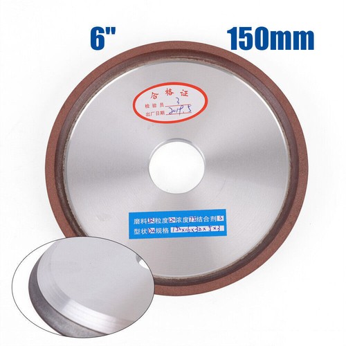 120 Grit 6'' Diamond Grinding Wheel Cup Cutter Grinder Tool For Carbide ...