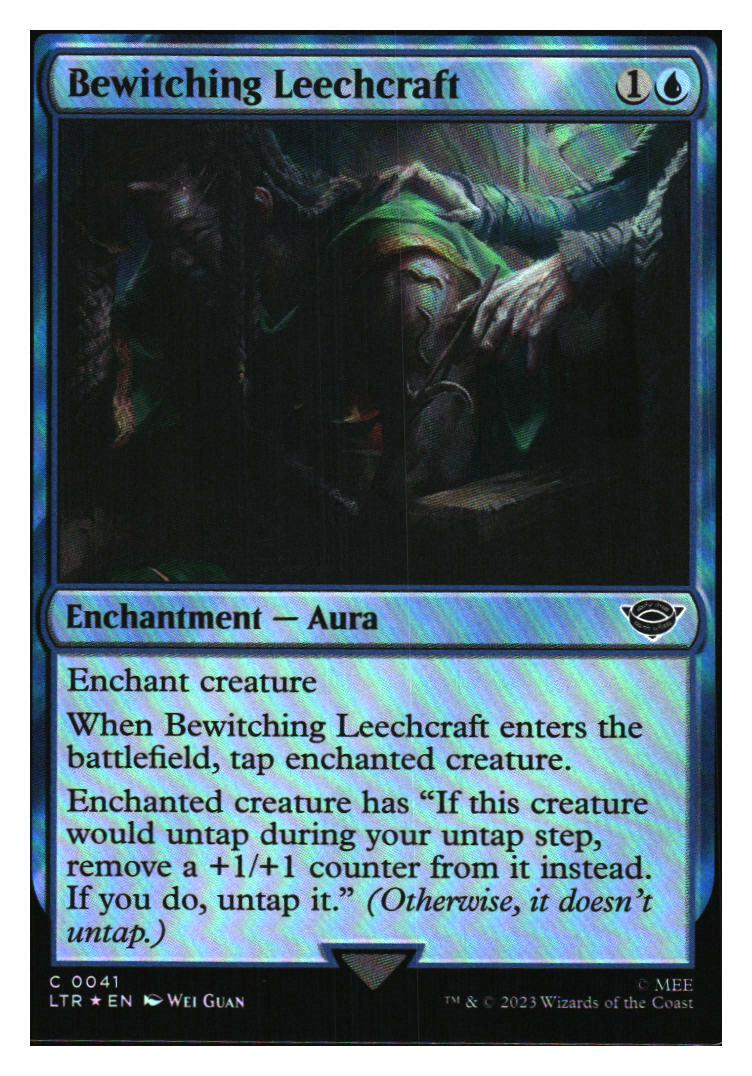 Bewitching Leechcraft (foil) Lord of the Rings MTG - NM+ Mythic Relics | eBay