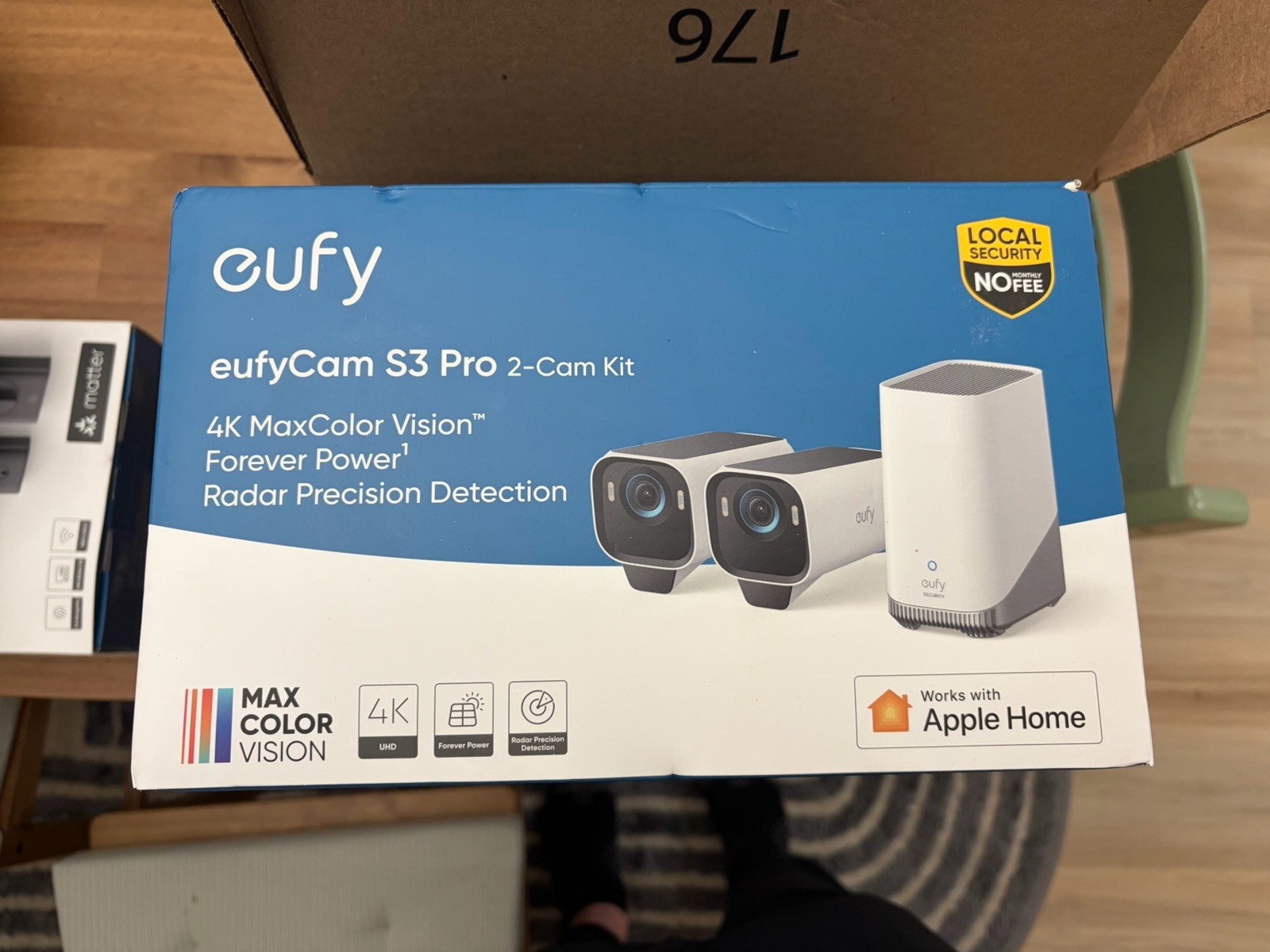 eufyCam S3 Pro 2-Pack of Outdoor Wireless 4K Solar Powered Security ...