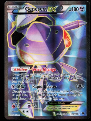 Genesect EX (Full Art) 120/124 Ultra Rare XY - Fates Collide Pokémon ...