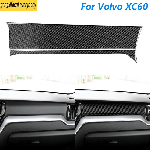For Volvo XC60 2018-25Co-pilot Dashboard Instrument Panel Trim Cover ...