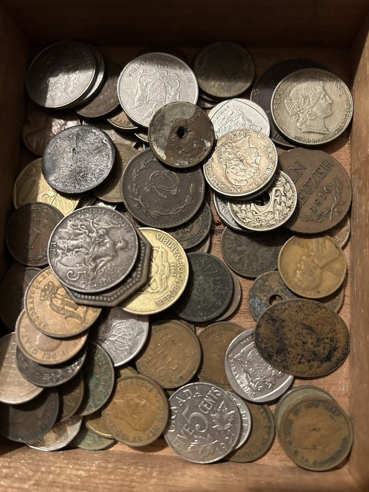 Nice Lot of Mixed U.S. and Foreign Coins , Over 150 Coins | eBay