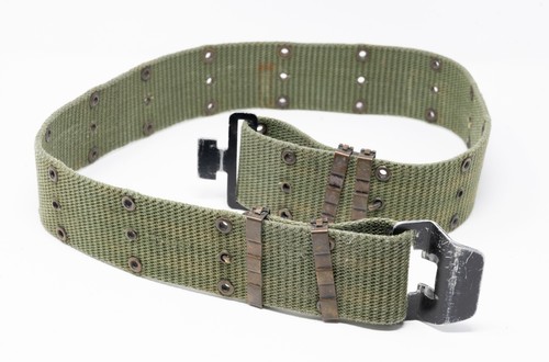 Original Vietnam Era US M1967 Nylon Equipment Belt Medium Davis Buckle ...