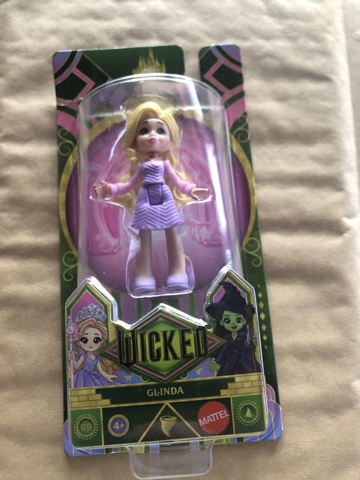 2 Small 3 Inch Disney Wicked Toy Doll Figures Glinda & Elphaba | eBay UK