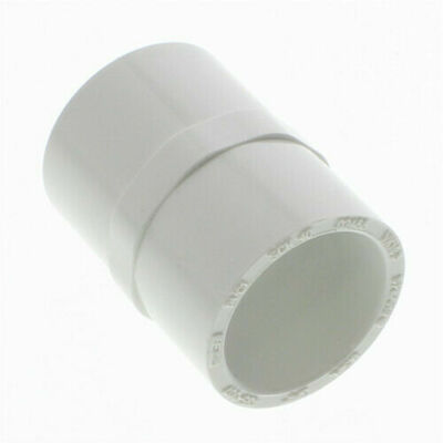 1-1/2" White PVC Schedule 40 Hub x Female Thread Adapter Sch.40 FNPT | eBay