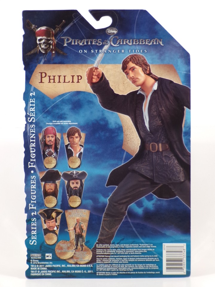 Pirates of the Caribbean Series 2 PHILIP Action Figure Jakks Pacific #W ...
